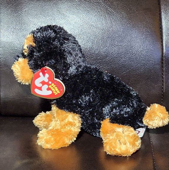 Ty | Toys | Ty Beanie Baby Brutus The Rottweiler 206 | Poshmark